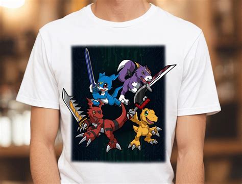 Digimon Shirt Pokemon Shirt Game Shirt Cartoon Shirt Gamer Birthday