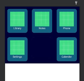 Grid Layout And Cardview Not Showing Anything Android Studio Stack