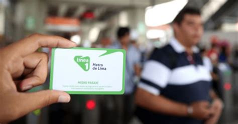 Metro De Lima Usuarios Del Tren Deben Renovar Su Tarjeta De Medio