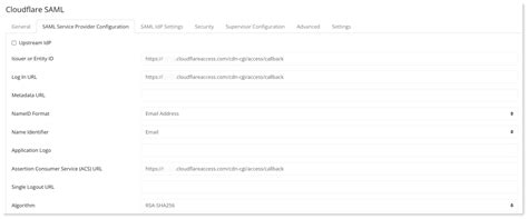 Cloudflare Saml Integration