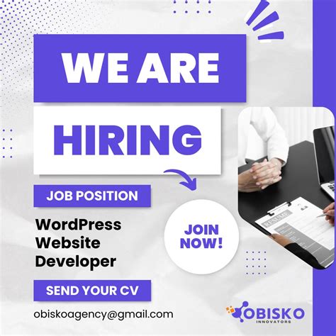 Obisko Innovators On Linkedin Hiring Developer Webdeveloper Wordpressdeveloper Wordpress