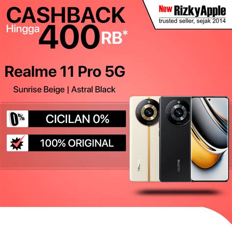 Jual Realme Pro G GB GB Sunrise Beige Astral Black Garansi Resmi Realme