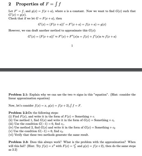 Properties Of F FLet F F And G X F X A Chegg
