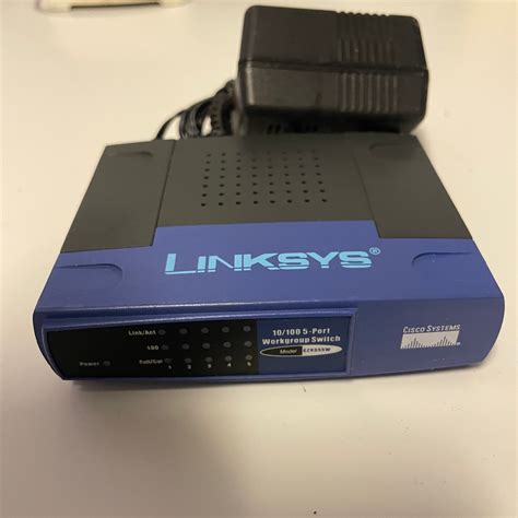 Used Like New Linksys 5 Port 10 1000 Workgroup Switch Richmond Aquarium