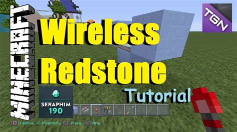 Minecraft Wireless Redstone Glitch Tutorial Episode 203 Youtube