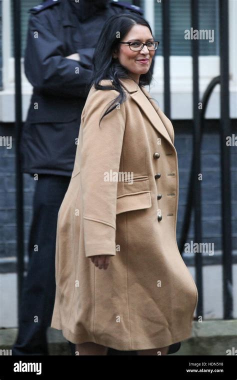 Downing Street London Uk 13 Dec 2016 Priti Patel International