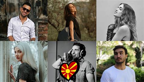 North Macedonia Songs Released For Za Evrosong 2022