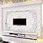 Amazon Chinese Style 3D Wall Mural Retro Art Abstract Gold Line
