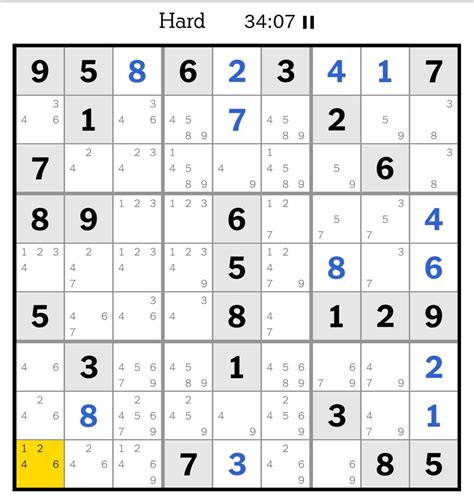 how is the highlighted cell the next square to solve r sudoku