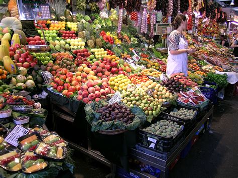 무료 사진 바르셀로나 Boqueria 과일 Hippopx