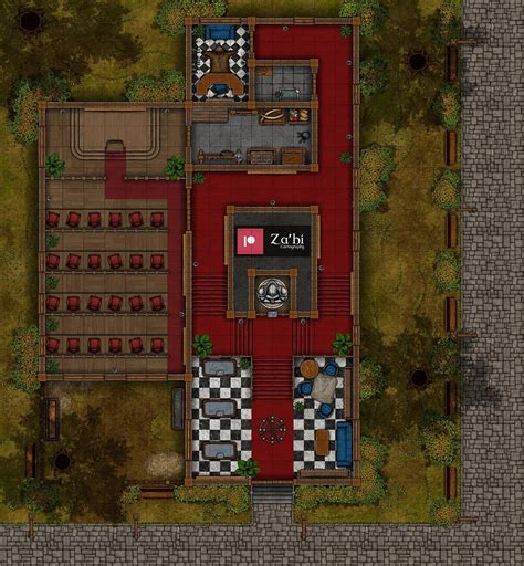 [Battlemap] [25x27] Action House - (link in description) | Scrolller