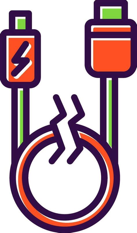 Usb Cable Vector Icon Design 31374404 Vector Art At Vecteezy