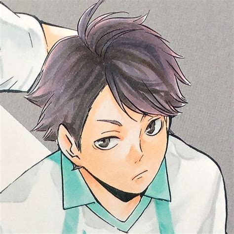 Haikyuu Oikawa Icon Anime Personagem Manga
