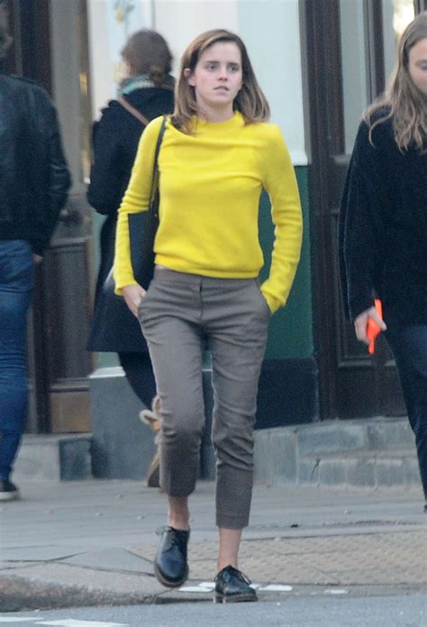 Emma Watson Leaving Lemonia Greek Restaurant In Primrose Hill Gotceleb