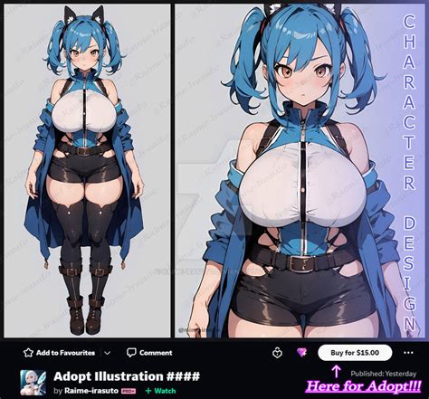 Adoptable Character Design 08 By Raime Irasuto On Deviantart
