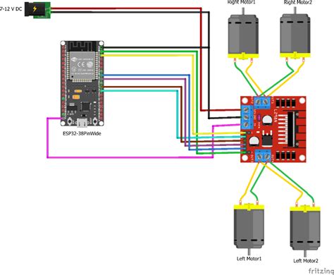 Solved This Is A 4 Wheels Car Robot Chassis Connected To A