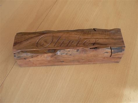 Le Plumier Secret Dolivier Par Christianjacques Sur Lair Du Bois