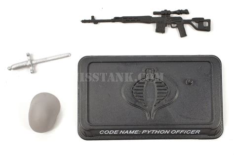 Cobra Officer Python Patrol G I Joe Toy Database And Checklists