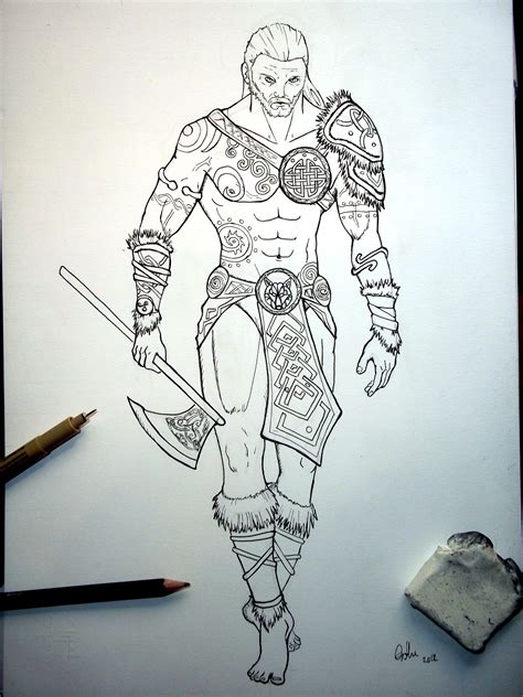 Celtic Warrior By Darksigfried On DeviantArt