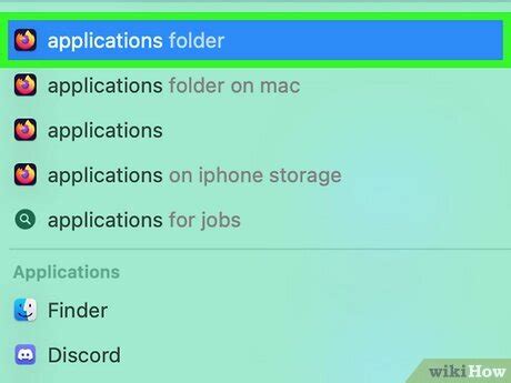 How To Find Open The Applications Folder On A Mac