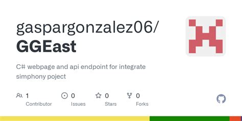 Github Gaspargonzalez Ggeast C Webpage And Api Endpoint For Integrate Simphony Poject