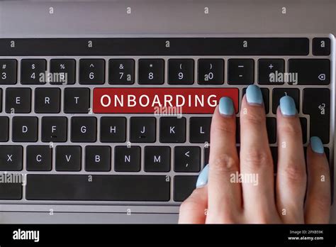 Text Caption Presenting Onboarding Conceptual Photo Action Process Of