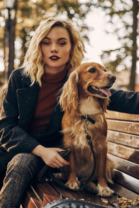 Спаниель кампейн Девушка с собакой Фотография питомца Спаниель Фото собак