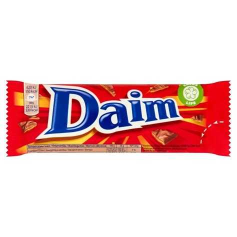 Daim Czekolada Mleczna Z Chrupiącym Karmelem Migdałowym 28 G Zakupy