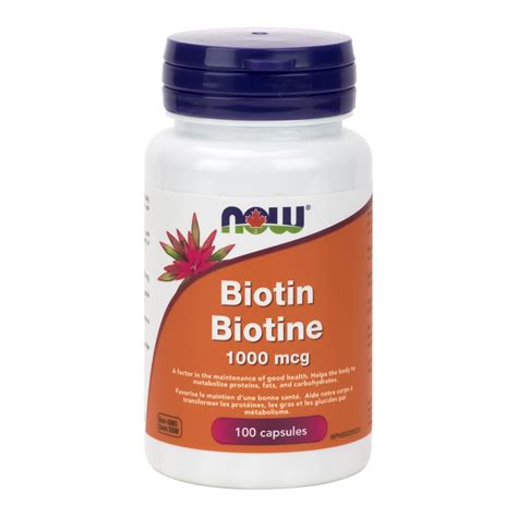 NOW - Biotin – AvivaHealth.com