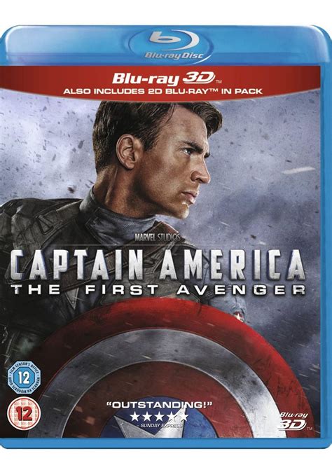 Captain America First Avenger 3d On Blu Ray Simplygames