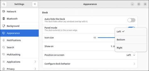 How Can I Customize My Linux Dock Taskbar