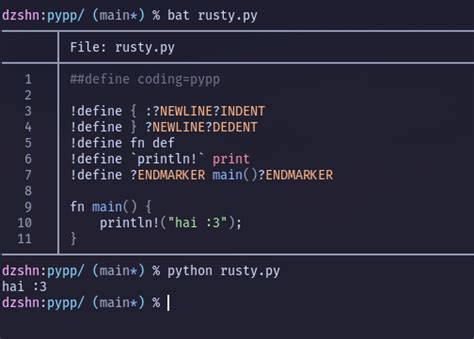 Pypp C Style Macros For Python Rpython