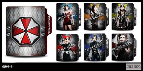 Resident Evil Collection Folder Icon Pack By M616 On DeviantArt