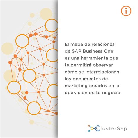 Cluster Sap Con El Mapa De Relaciones Puedes Ilustrar
