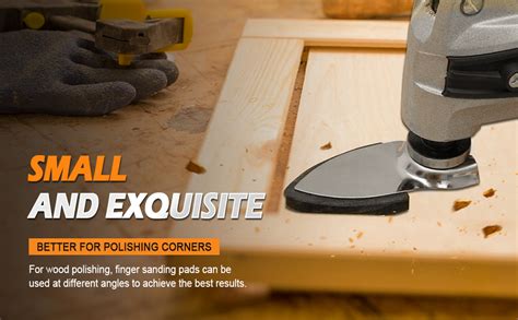 Pcs Oscillating Tool Sanding Pads Kit Pcs Triangle Sanding Pads And Pcs Finger Sanding Pad