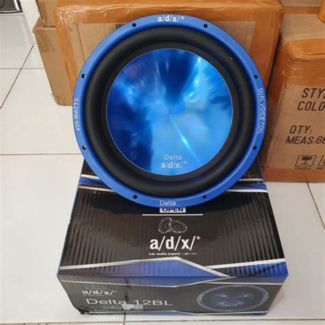 Jual Subwoofer ADX DELTA 12BL 12 Inch Double Coil Shopee Indonesia