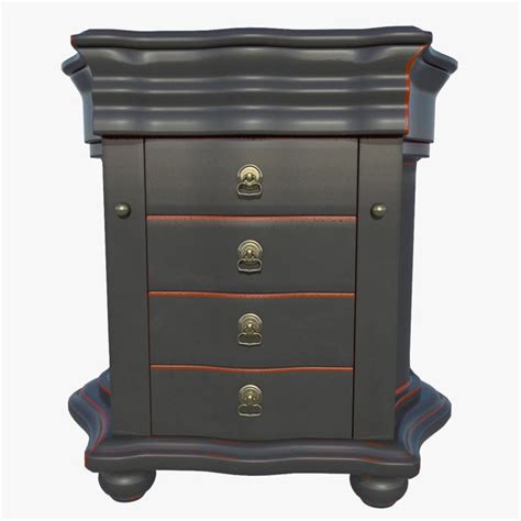 3d Model Jewelry Box Turbosquid 1412162