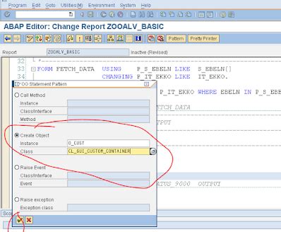 Object Oriented Oo Alv Report Guide Sap Abap Tutorial