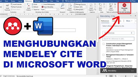 Tips Menghubungkan Mendeley Ke Microsoft Word Dan Cara Menggunakanya Hot Sex Picture