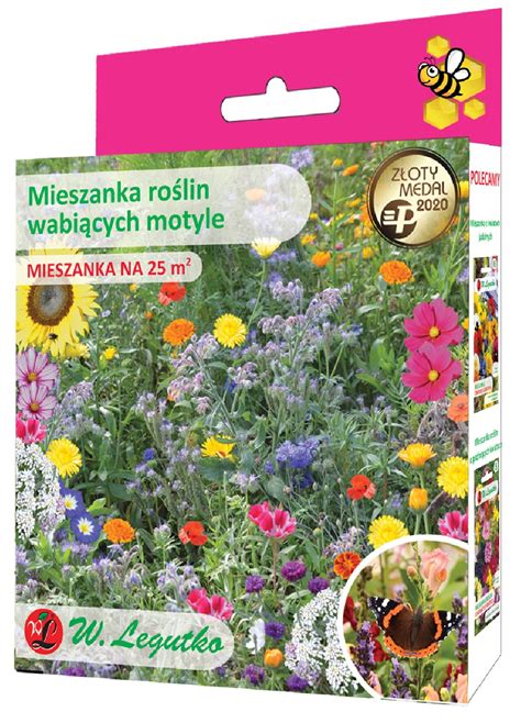 Mieszanka roślin wabiących motyle nasiona g Legutko