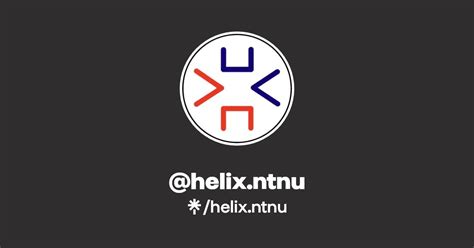 Helix Ntnu Instagram Facebook Linktree