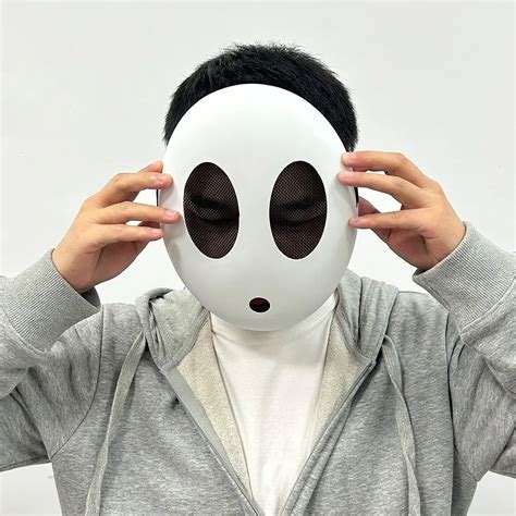 Shy Guy Plastic Mask Unisex Adult Cosplay From Ddmymaster 1309
