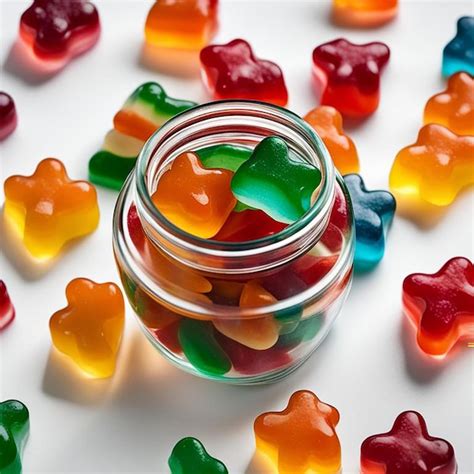 Colorful Gummy Candies Premium Ai Generated Image