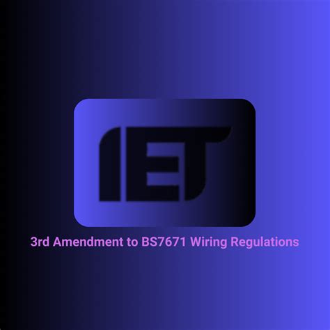 Urgent Update 3rd Amendment To Bs 7671 Wiring Regulations Bse Fm