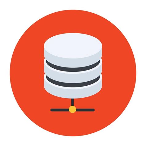 Cloud Data Hosting Concept Modern Flat Rounded Vector 6748065 Vector