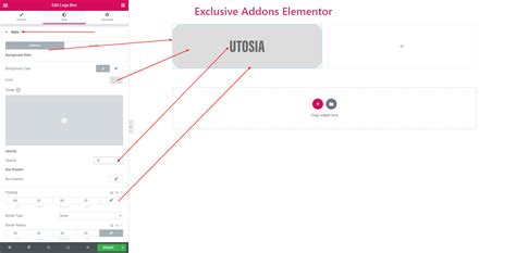 How To Configure And Style Logo Box Widget With Elementor Exclusive Addons