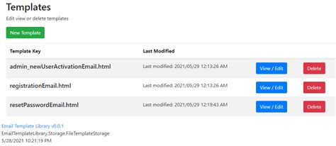 GitHub Saliehendricks EmailTemplateLibrary A Library For Managing The Creation And Editing Of