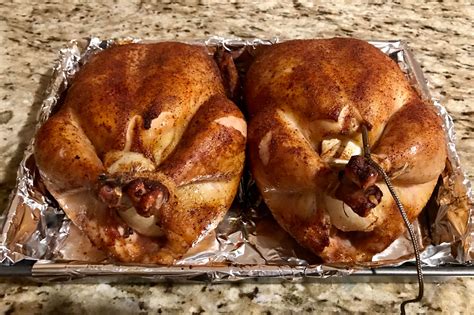 Homemade Mesquite Smoked Chicken Food