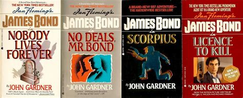 The Book Bond: JOHN GARDNER first edition paperbacks 1982-1997