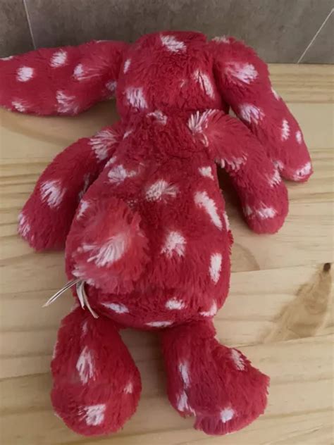 JELLYCAT BASHFUL BUNNY Rabbit SPECIAL EDITION JOSIE Rare Retired Pink White Toy PicClick UK